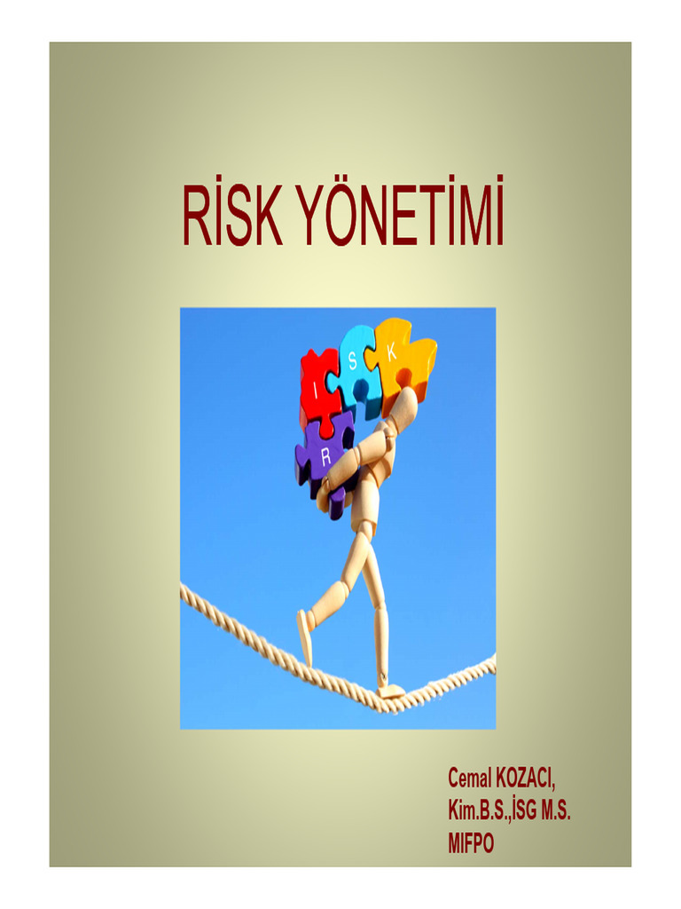 Cemal Kozaci Isg Risk Yonetimi Kozaci | PDF