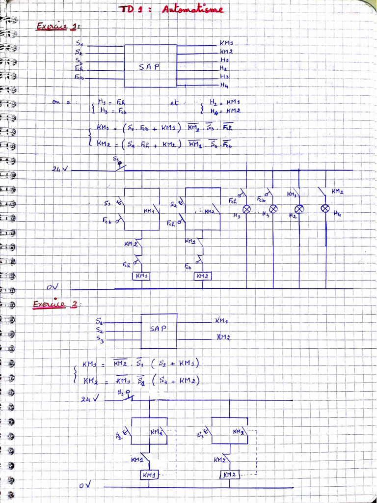 Td1-Automatisme | PDF