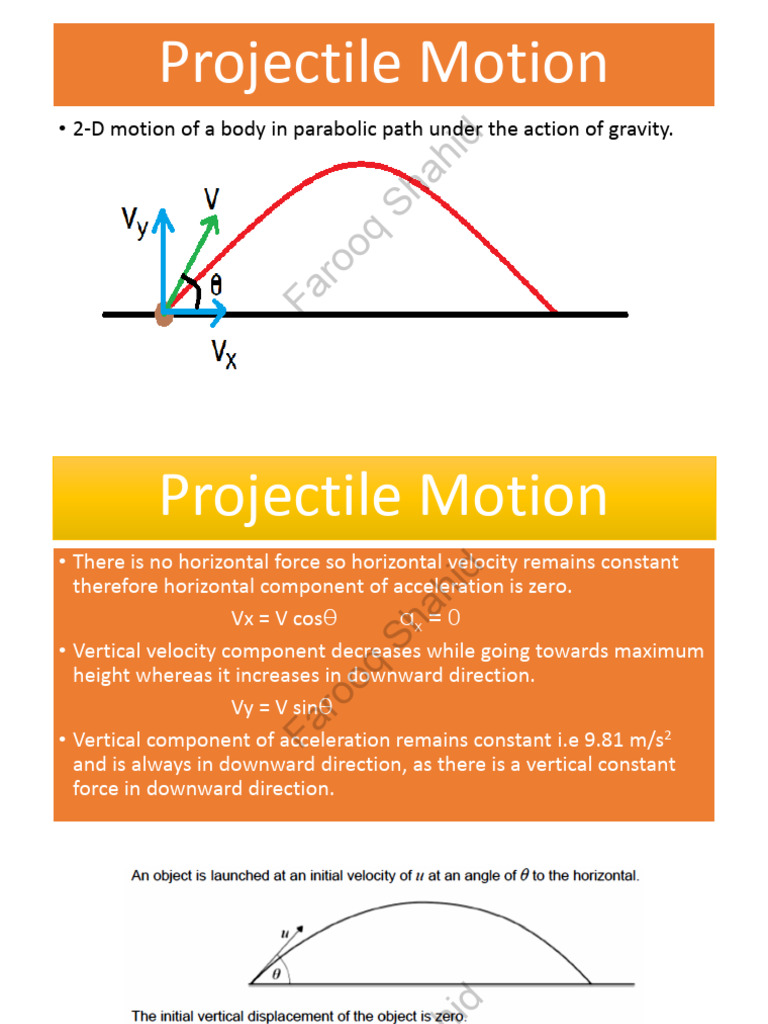 Projectile Motion | PDF | Drag (Physics) | Lift (Force)