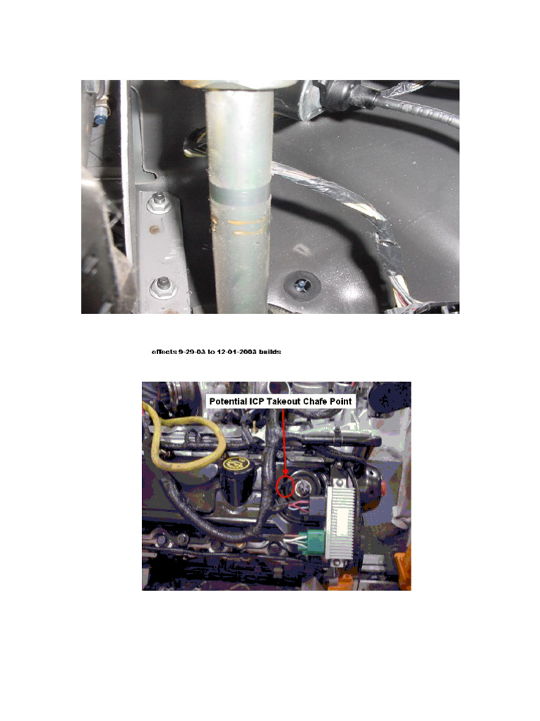 Wire Chafing Locations | PDF
