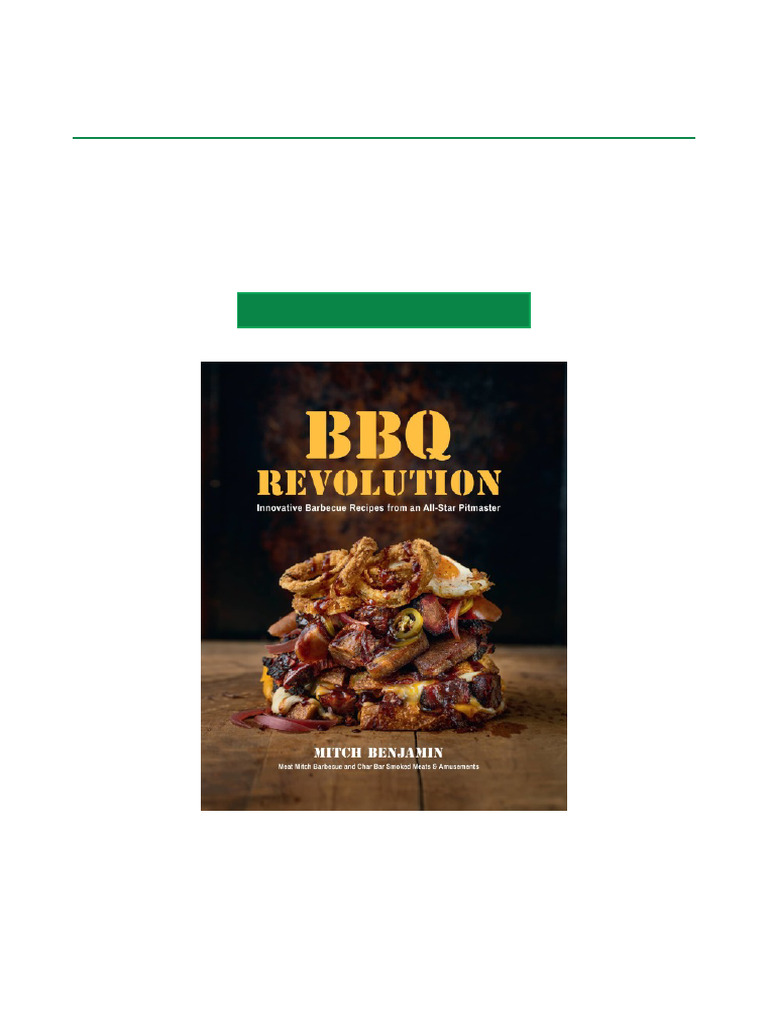 Popular Pick BBQ Revolution Innovative Barbecue Recipes from an All ...