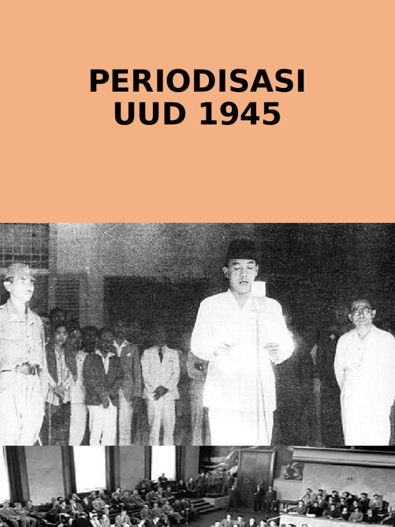 Periodisasi Uud 1945 | PDF