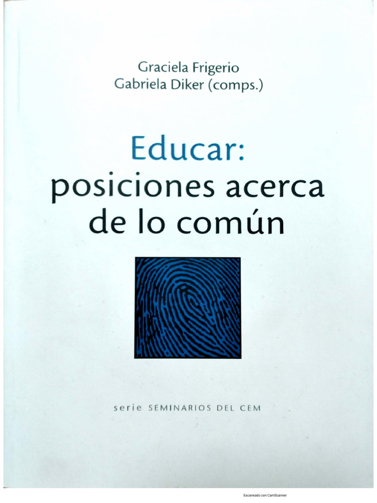 Terigi, F. Lo Mismo No Es Lo Común | PDF