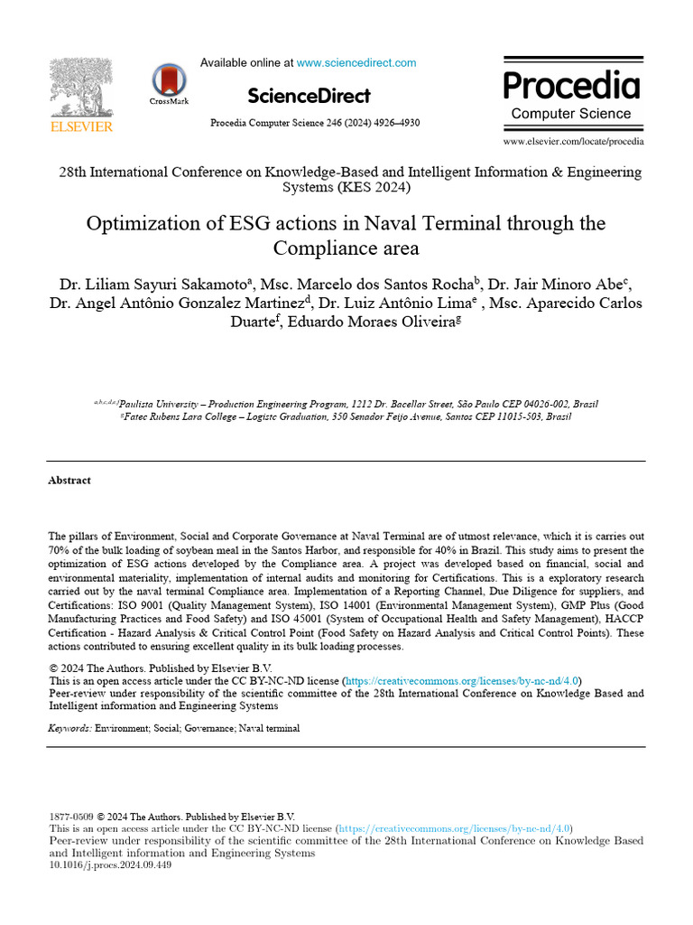 3 - 2024 Optimization-of-ESG-actions-in-Naval-Terminal-through - 2024 ...