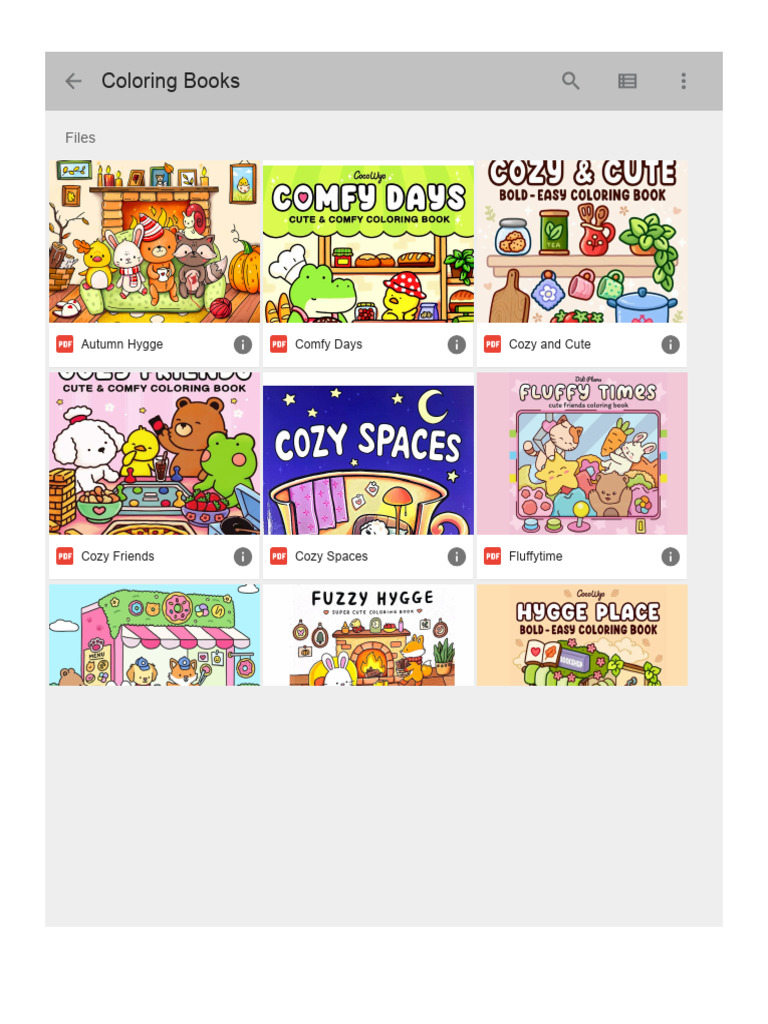 Coloring Books - Google Drive | PDF