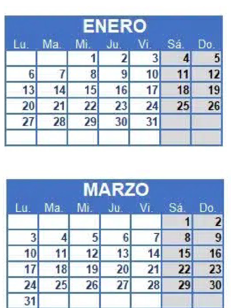 Calendario 25 | PDF