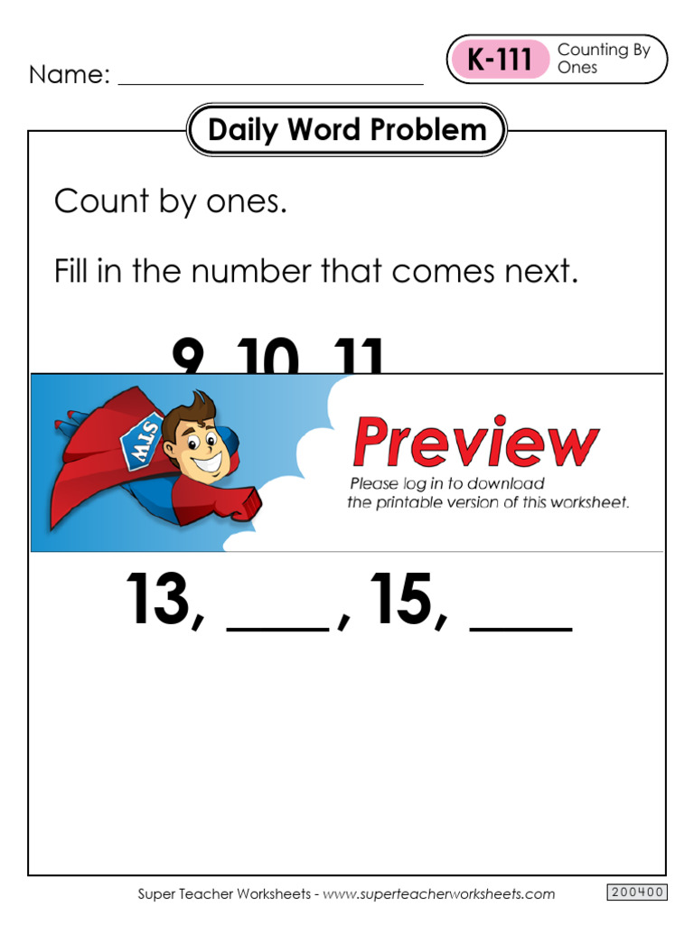 Daily Word Problem k111 115 | PDF