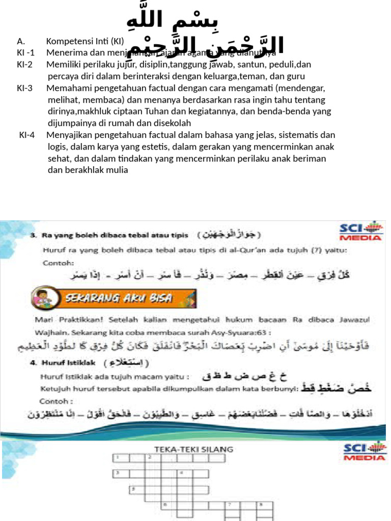 Presentation 2 hukum bacaan RA | PDF