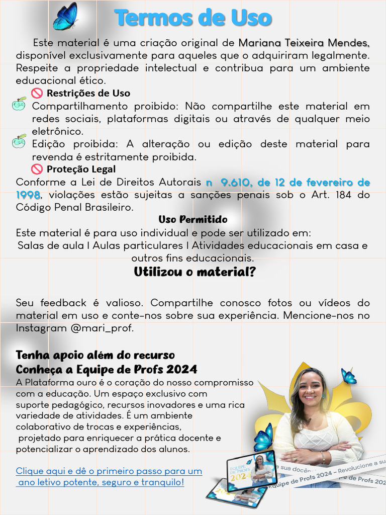 4o Ano Simulado Lp @Mari Prof | PDF | Brasil | Propriedade intelectual