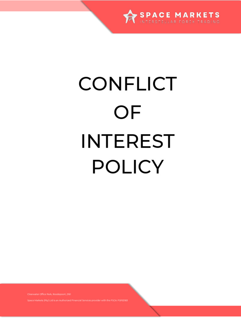 Conflict of Interest Policy | PDF | Conflict Of Interest | Employment