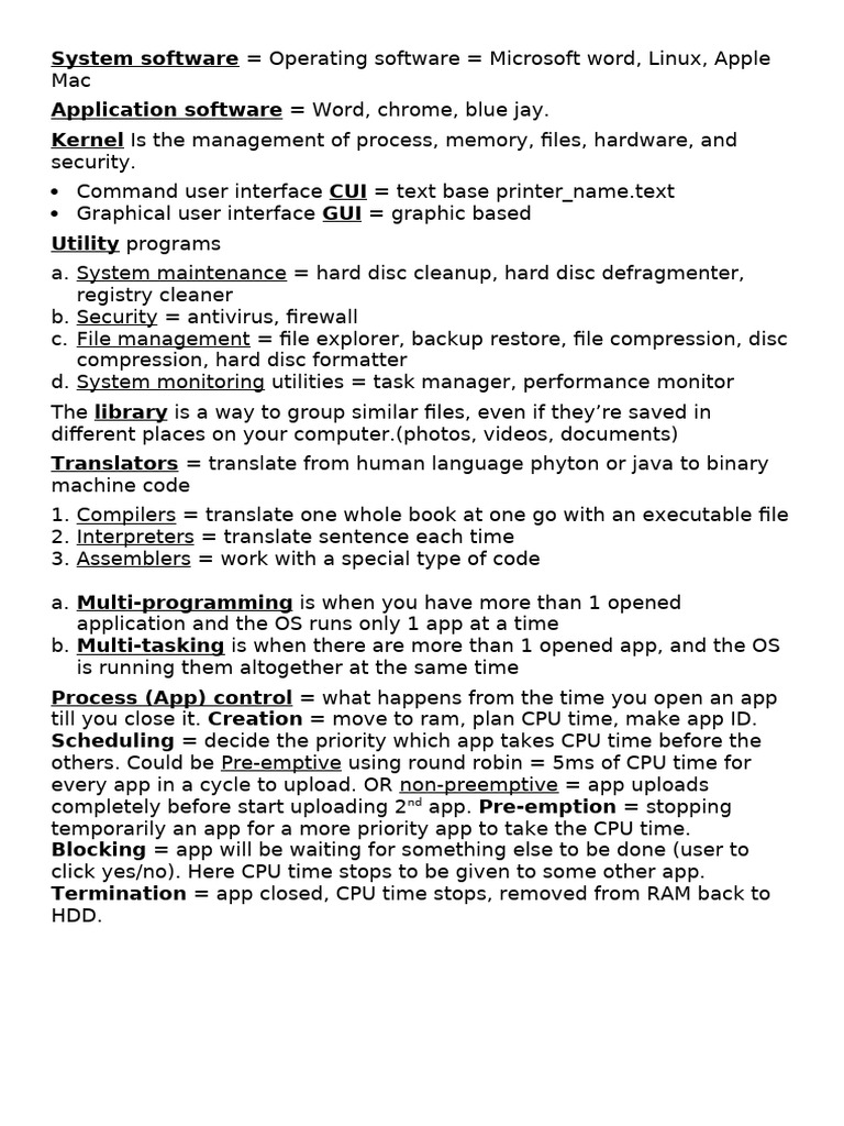 Operating Sys. | PDF | Input/Output | Operating System Operating Sys. | PDF | Input/Output | Operating System