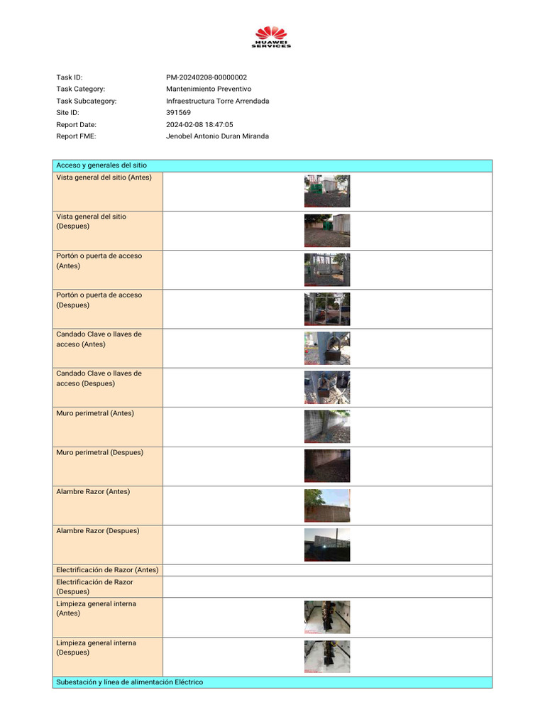PM-20240208-00000002 391569 Checklist Sub Infraestructura Torre Arrendada PC V1-Comprimido | PDF ...