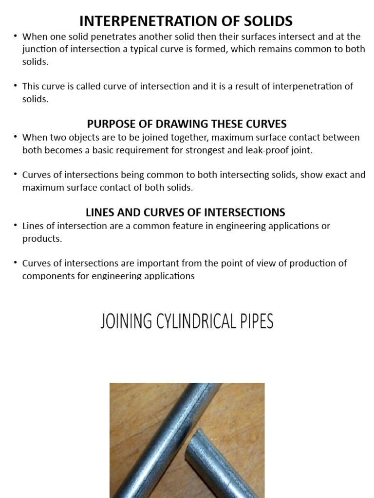 Interpenetration and Development in Solids | PDF | Geometric Shapes ...