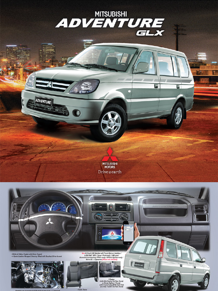 2017 Mitsubishi Adventure GLX PH | PDF