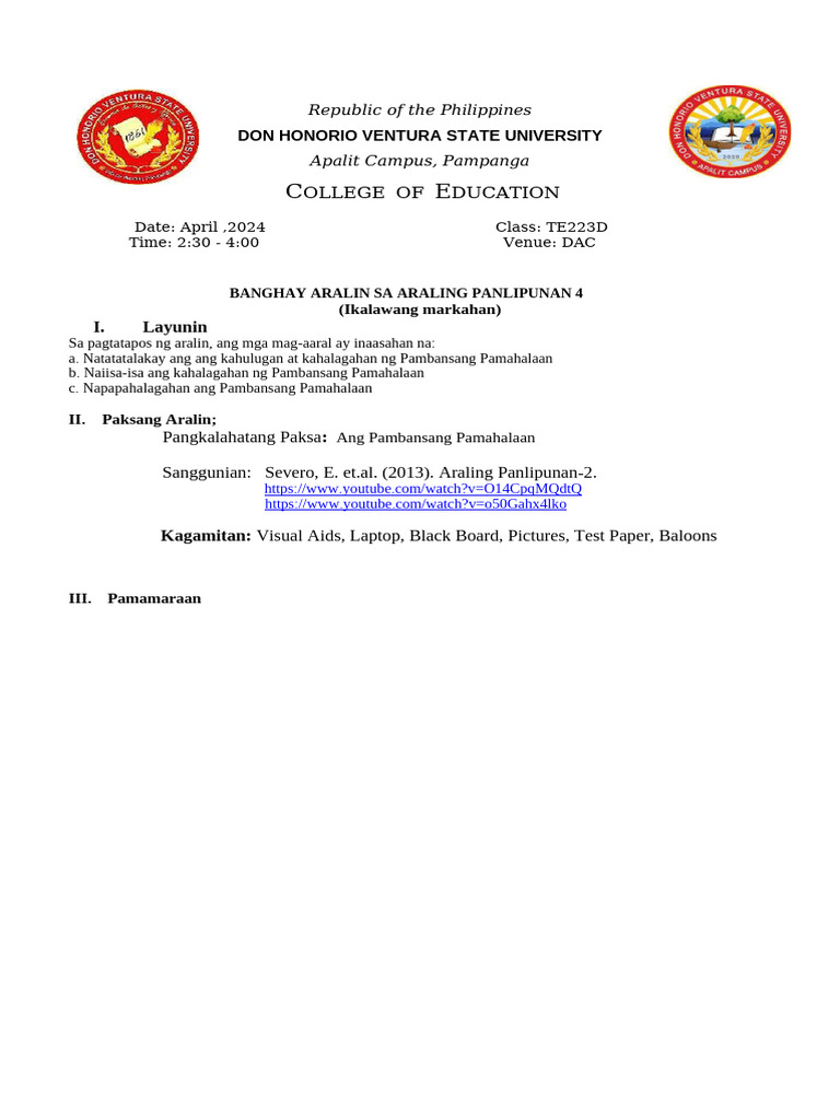 DLP in Socsci 4 | PDF