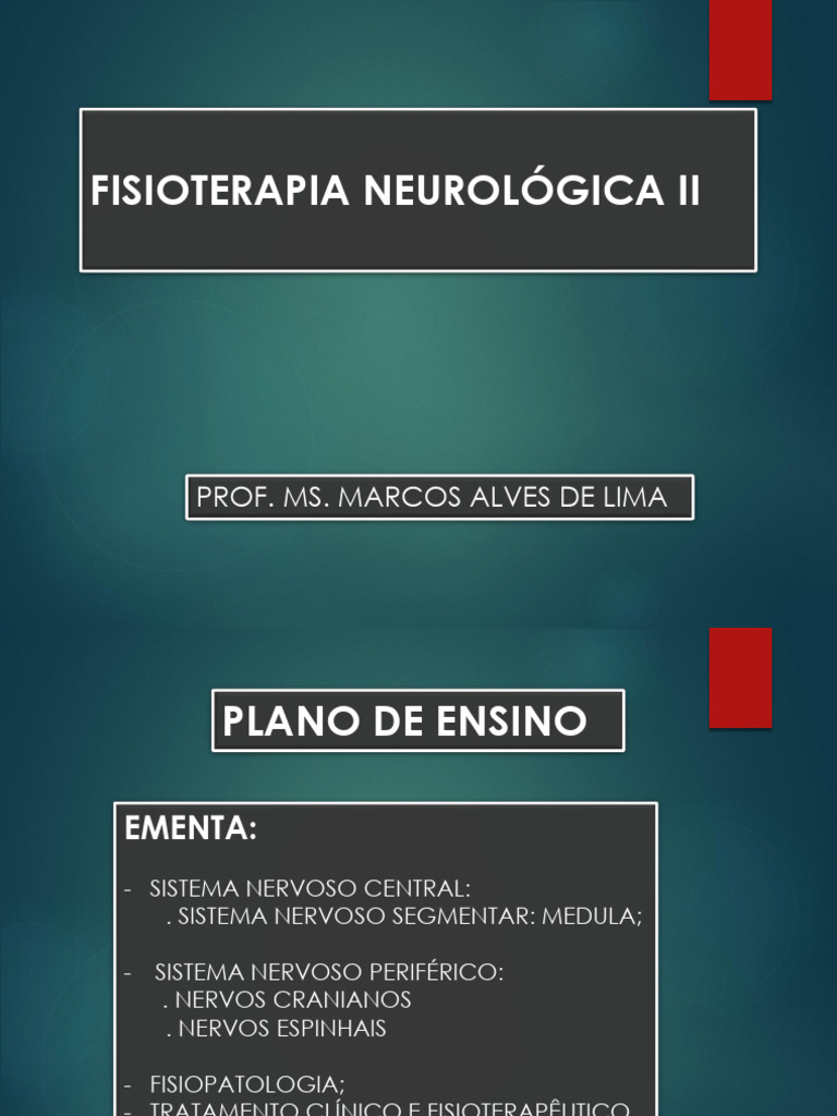 Neuro II Sis nervoso central | PDF | Vértebra | Coluna vertebral
