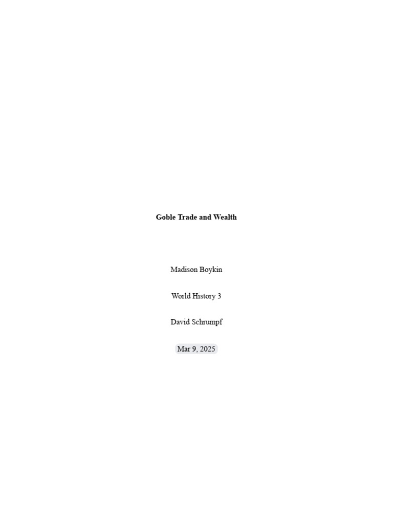 Maddie Boykin | PDF | Spanish Colonization Of The Americas | Spanish Empire