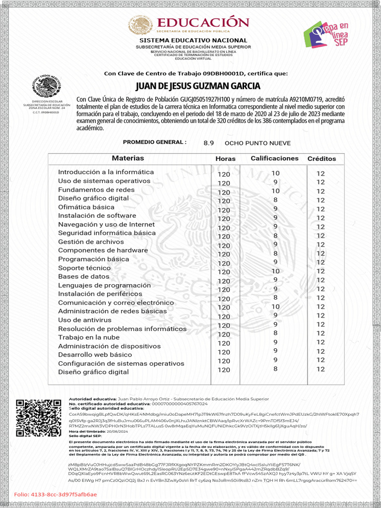 Certificado en LINEA l (1).PDF | PDF | Internet | Informática