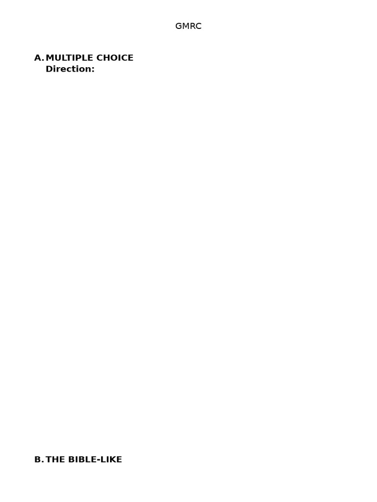 Quarter Exam | PDF