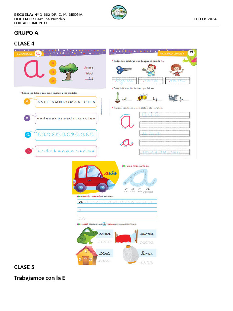 Cuarta Clase Grupo A | PDF