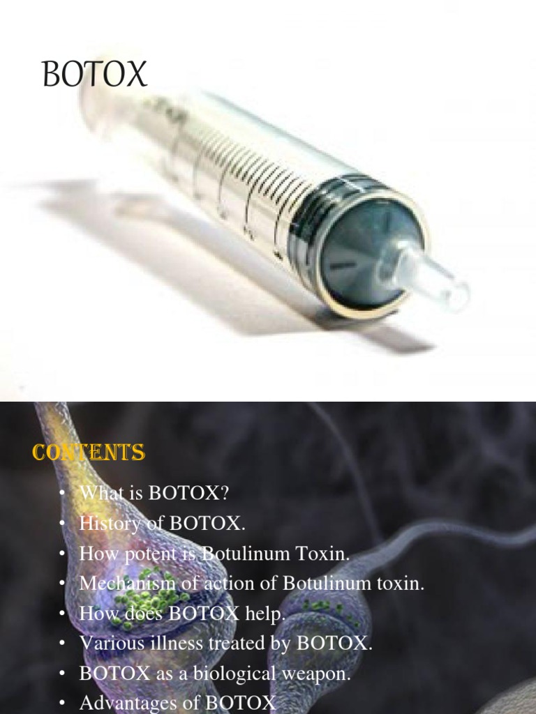 BOTOX | PDF | Botulinum Toxin | Diseases And Disorders