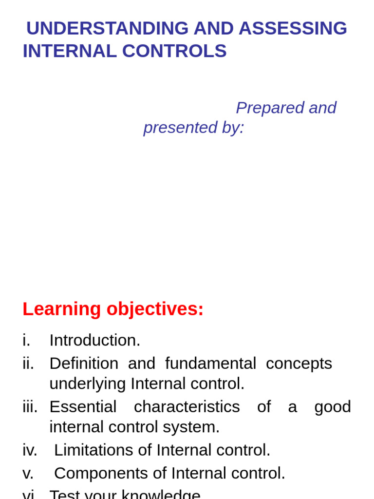 AUDIT_INTERNAL_CONTROLS_1_ISA_315 | PDF | Internal Control | Financial ...