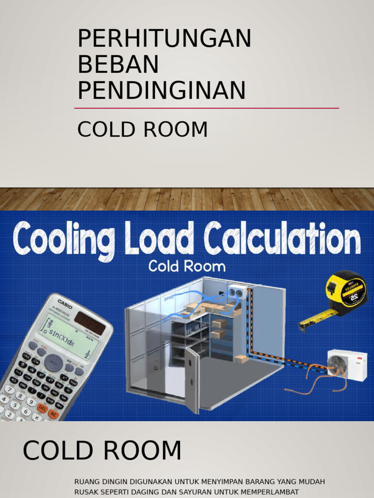 Perhitungan Beban Pendinginan | PDF
