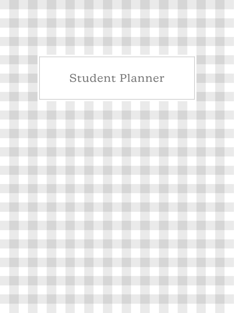 SAMPLE A4 2025-26 Printable Planner | PDF | Lunch | Time Management