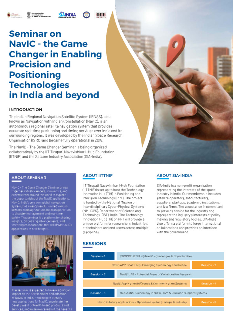 NavIC Application Summit A5 Horizontal | PDF