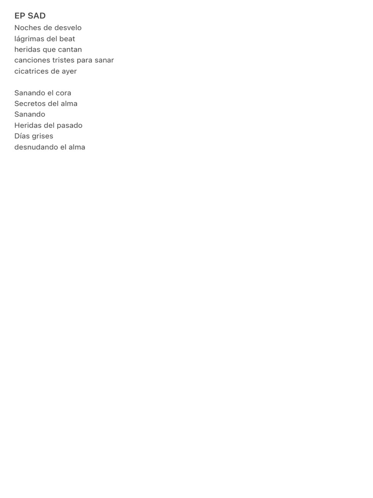 Ep Sad | PDF
