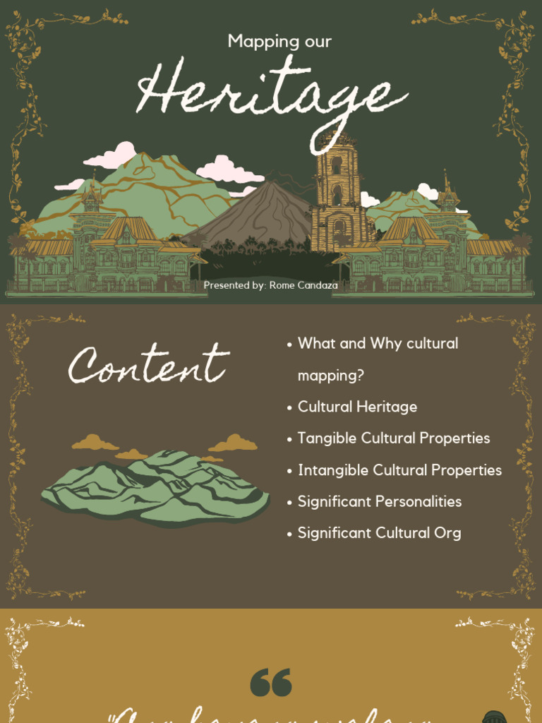 Cultural Mapping 101 | PDF | Cultural Heritage | Cultural Education