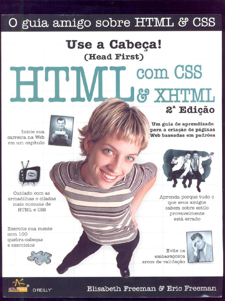 Use A Cabeça HTML e CSS Uma Introdução Abrangente À Criação de Páginas ...