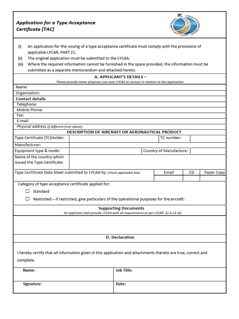 LYCAA-Form-21-01 | PDF