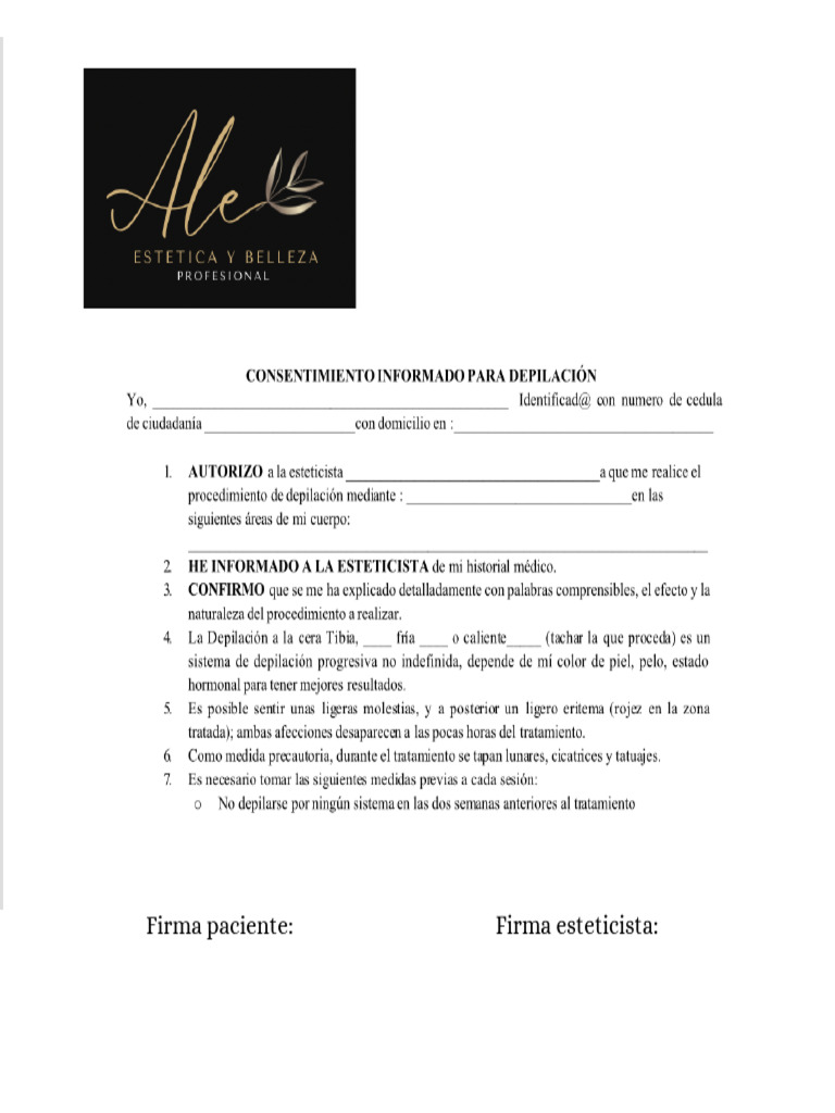 Firma Paciente PDF | PDF
