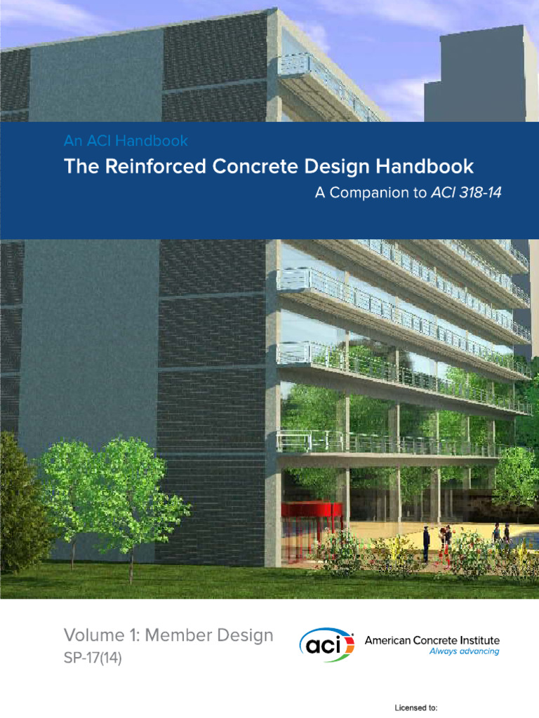 ACI 318 2014 - Hand Book Impreso | PDF