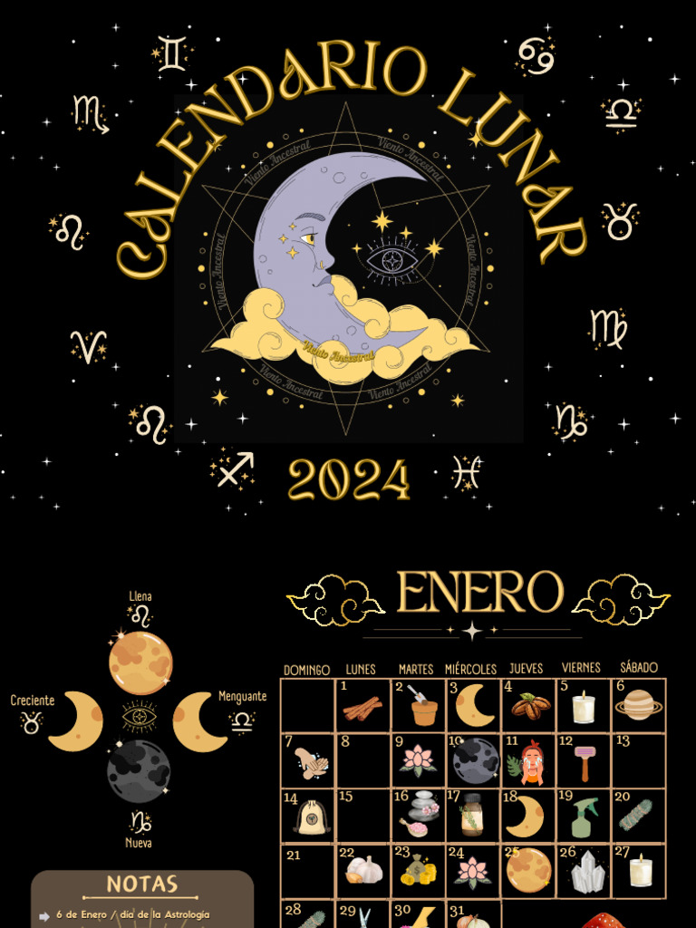 Calendario Lunar H.N | PDF | Luna