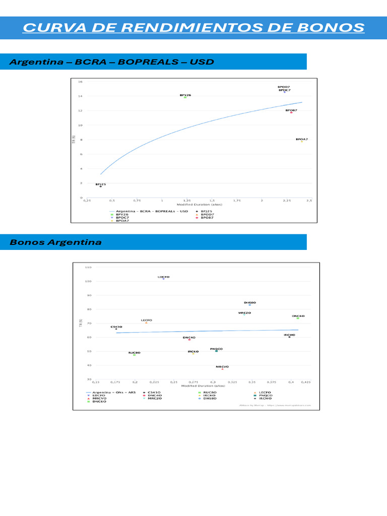 Curva de Rendimiento de Bonos_V2 | PDF
