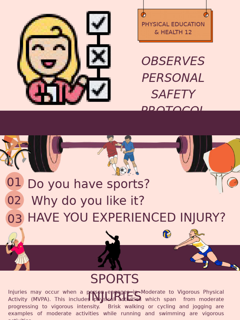 Physical Education Physical Fitness Educational Presentation in Beige ...