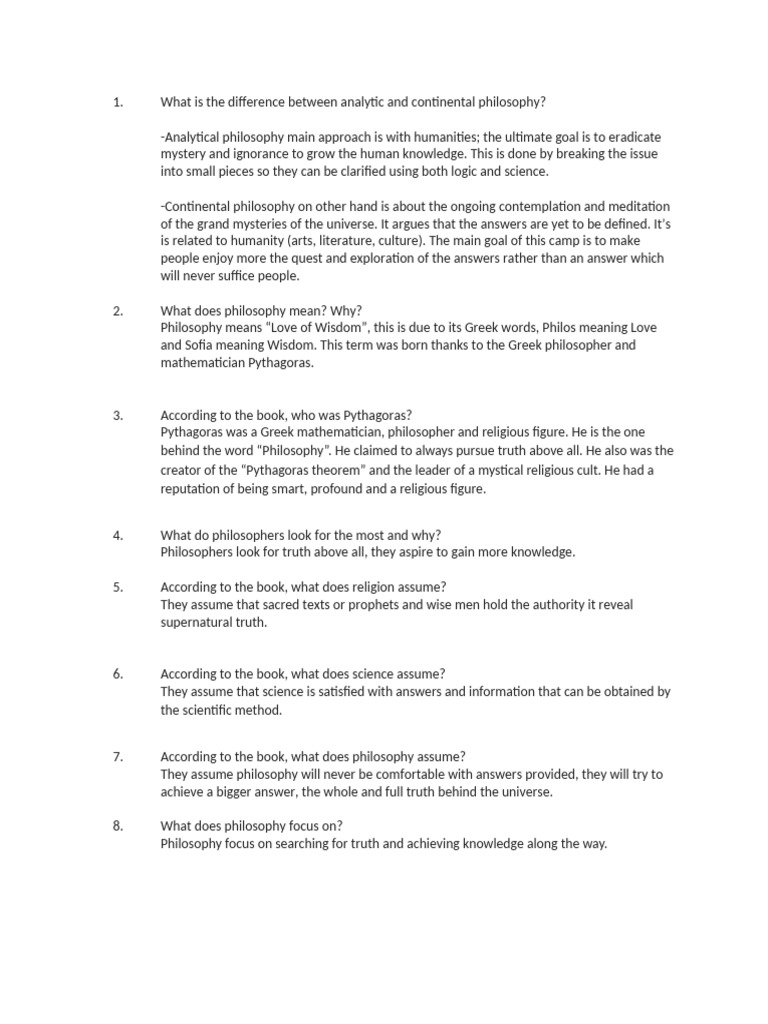 Philosophy Week 1 Session 2 | PDF | Ancient Greek Philosophy