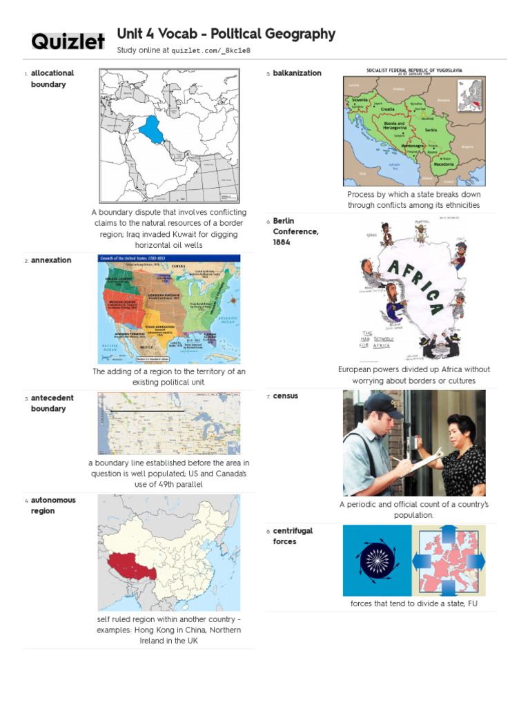 Unit 4 Vocab List | PDF | Genocides | Nation
