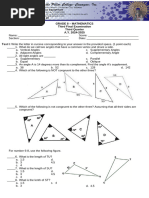 IGCSE Mathematics Formula Sheet | PDF | Circle | Triangle