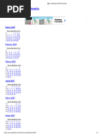 Calendario 2005 Completo | PDF