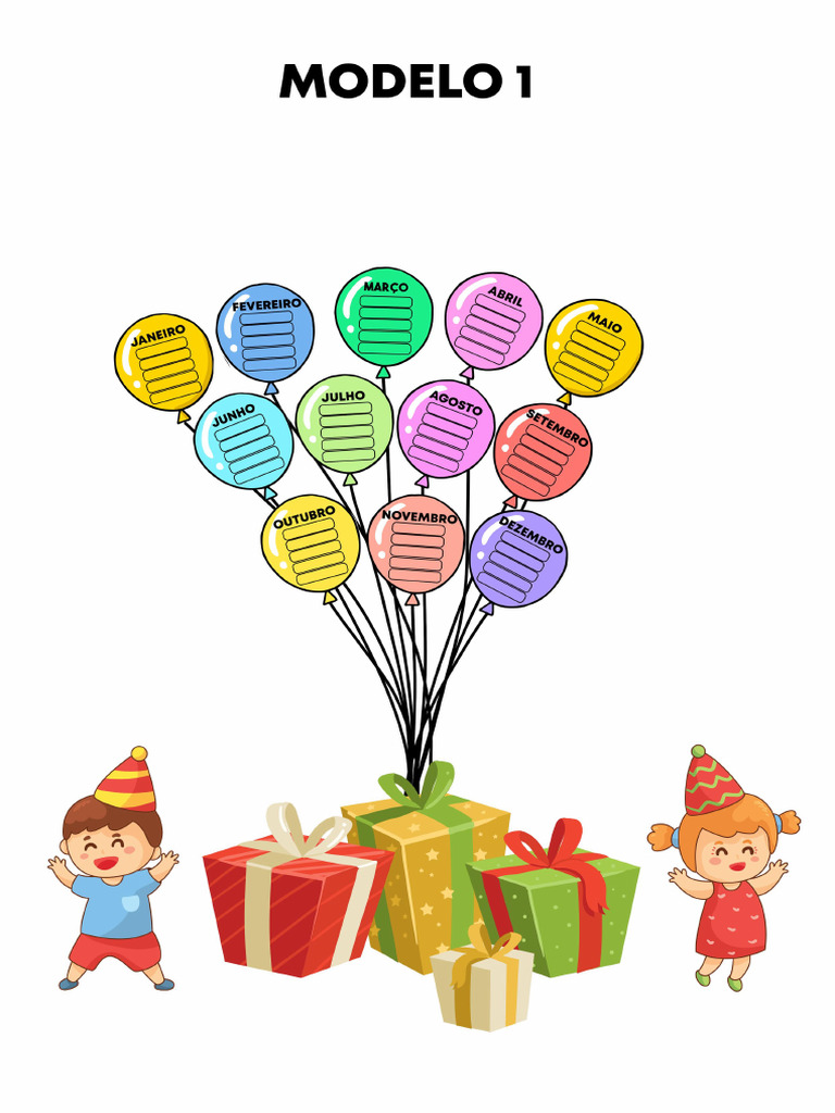 Painel Aniversariantes Modelo 02 | PDF
