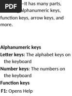 Keyboard Keys and Key Code Values | PDF | Computer Keyboard | Ascii