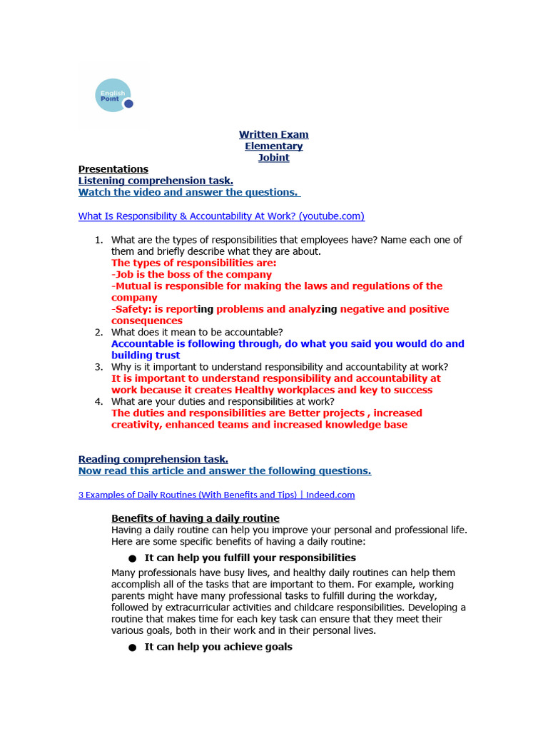 Written Exam Pdf Habits Psychology