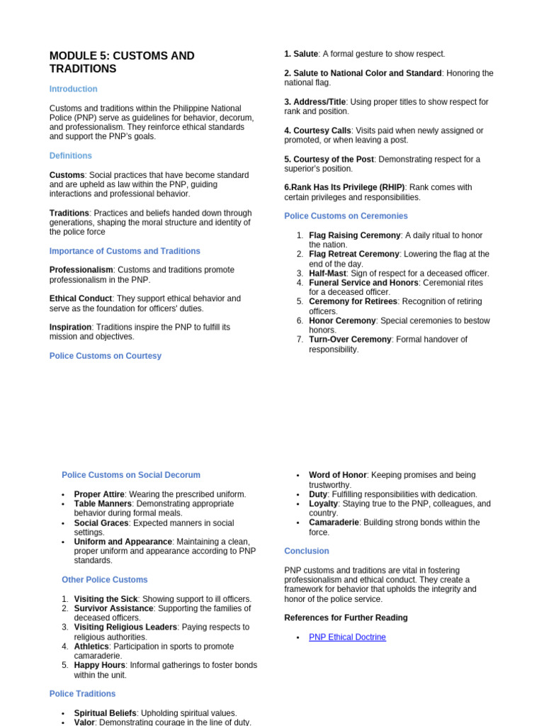 Module 5 | PDF | Rituals