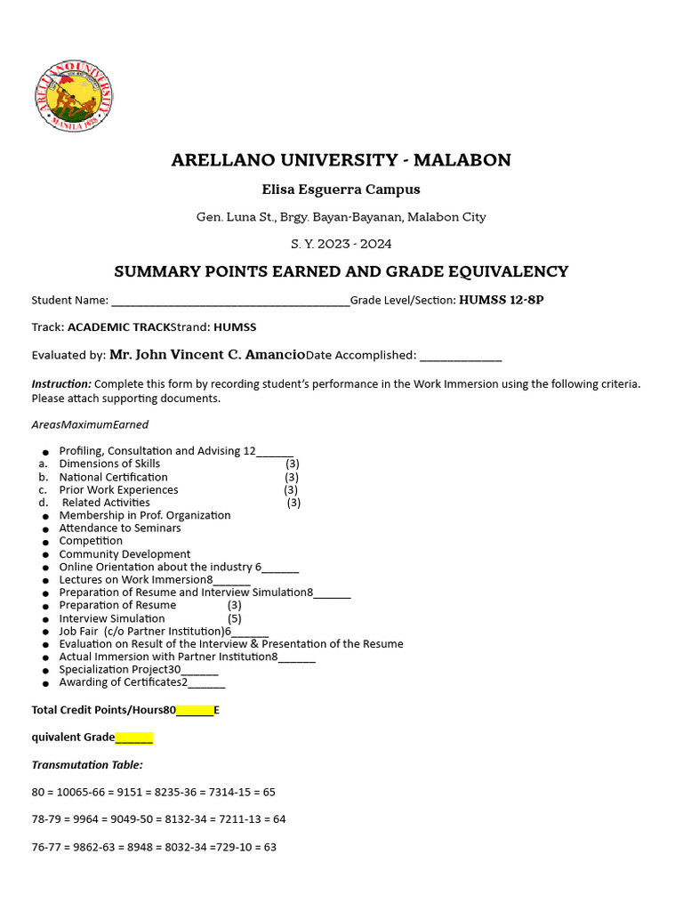 SUMMARY POINTS - Docx - 20250305 - 110155 - 0000 | PDF