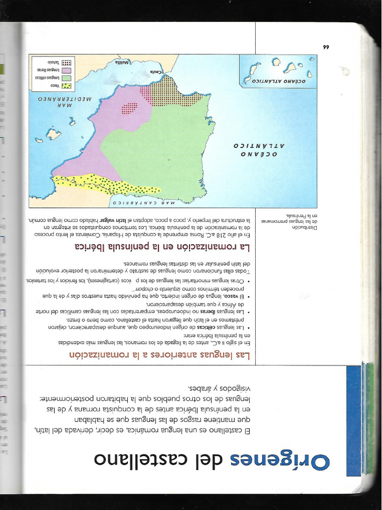 Origene Del Castellano, El Castellano Medieval, El Español en El Siglo ...