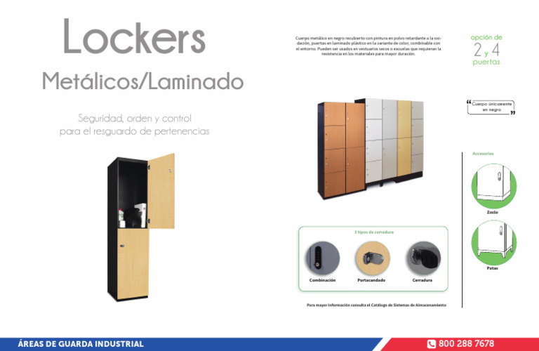 FLYER Locker Metalico | PDF