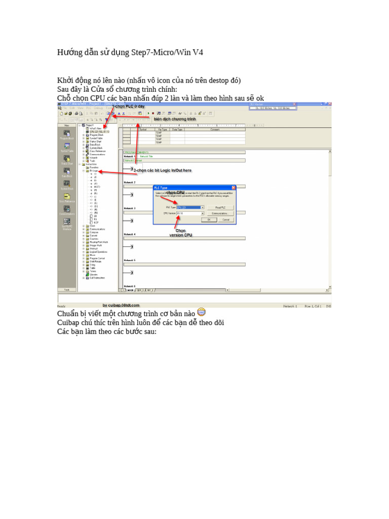 Hướng dẫn sử dụng Step7-Micro - Win V4 - 207571 | PDF